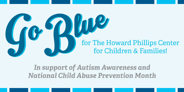 Go Blue for The Howard Phillips Center!